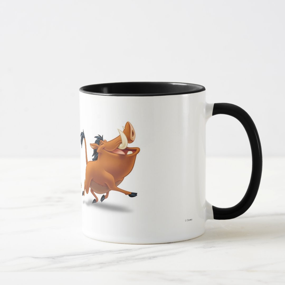 Lion King Simba cub timon pumbaa singing trotting Mug | Zazzle