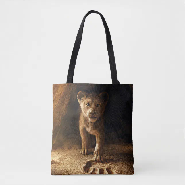 Lion King | Simba Following In Mufasa's Step Tote Bag | Zazzle