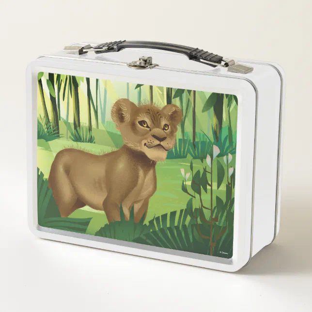 Lion King | Simba In The Jungle Metal Lunch Box | Zazzle