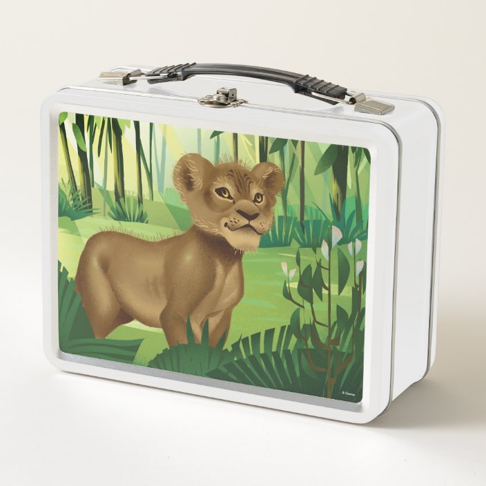 Lion King | Simba In The Jungle Metal Lunch Box | Zazzle.com