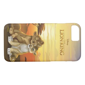 Lion King | Simba & Nala At Sunset Case-Mate iPhone Case | Zazzle