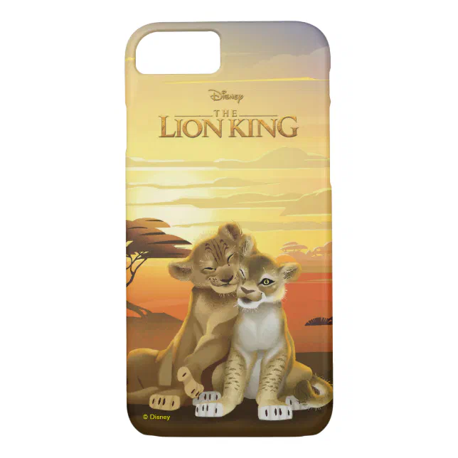 Lion King | Simba & Nala At Sunset Case-Mate iPhone Case | Zazzle