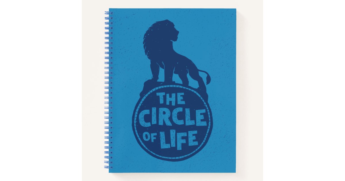 Lion King | Simba "The Circle Of Life" Notebook | Zazzle