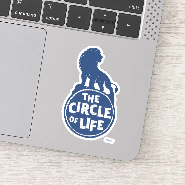 Lion King | Simba "The Circle Of Life" Sticker | Zazzle