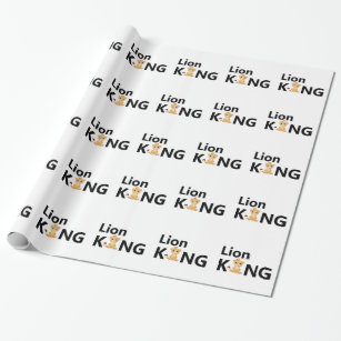 Lion King Wrapping Paper | Zazzle