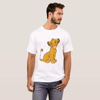 Lion King's Simba Disney T-Shirt | Zazzle
