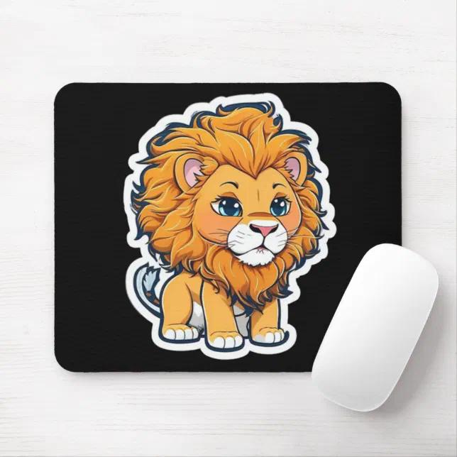 Lion Mouse Pad | Zazzle