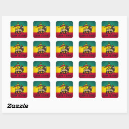 Lion of Zion - Haile Selassie - Rastafari Sticker | Zazzle