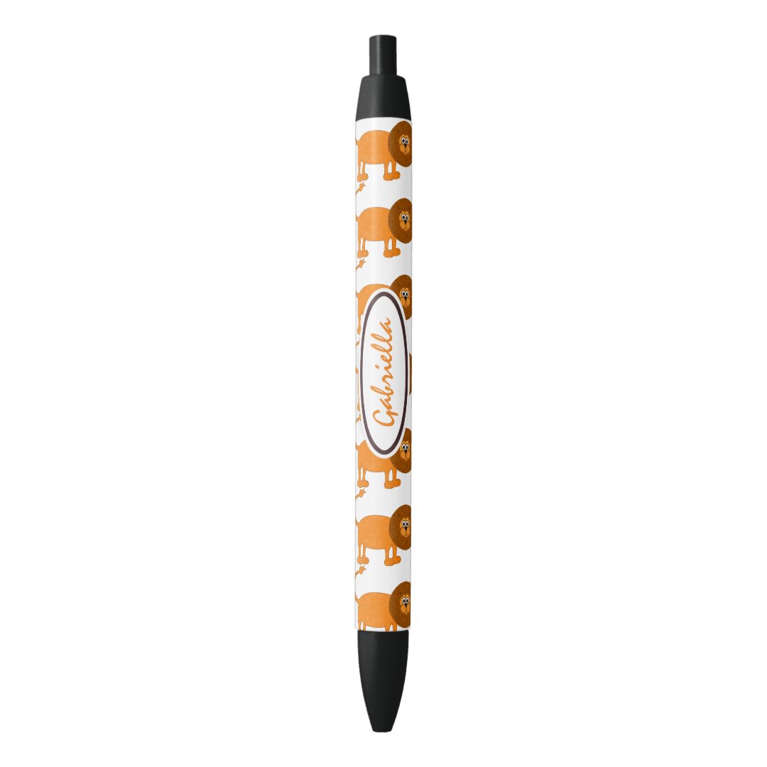 Lion Personalized Ink Pen | Zazzle