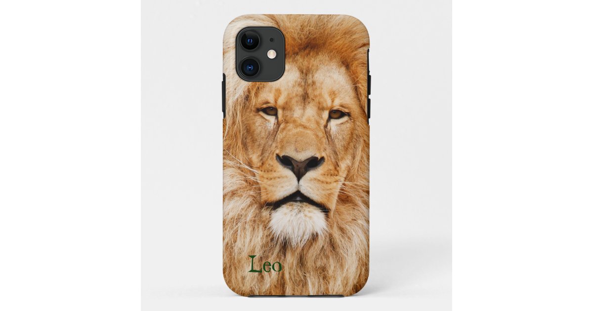 Lion Photograph iPhone 5 Phone Case | Zazzle