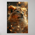 Lion Poster, Print, Value Poster Paper Custom | Zazzle