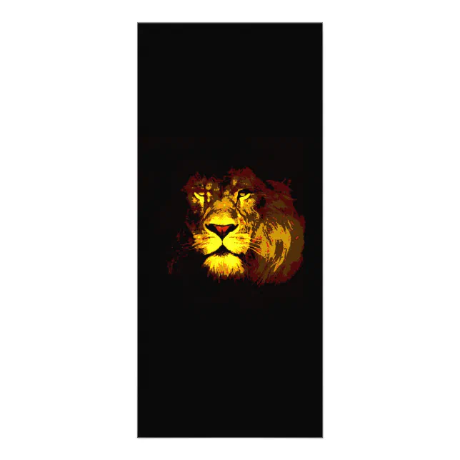 Lion Rack Card | Zazzle