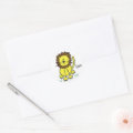 Lion Stick Figure Stickers Sticker | Zazzle
