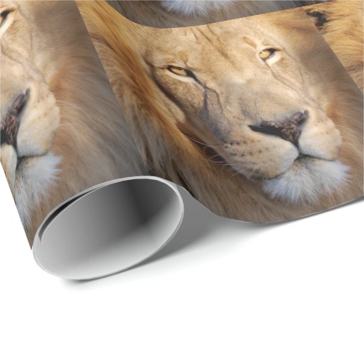 Lion Wrapping Paper | Zazzle