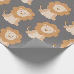 Lion Wrapping paper | Zazzle