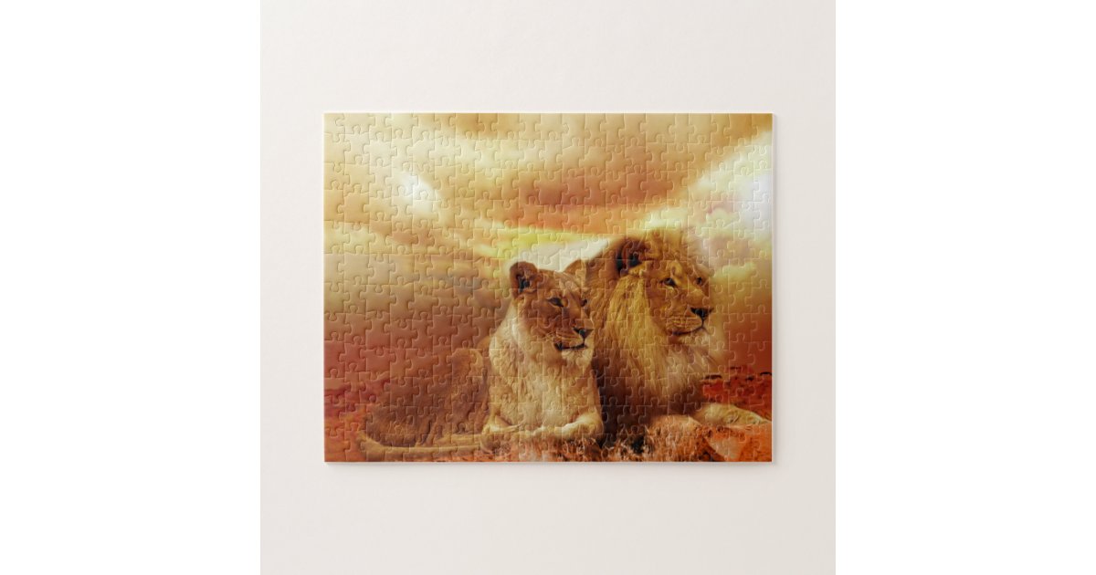Lions Jigsaw Puzzle | Zazzle