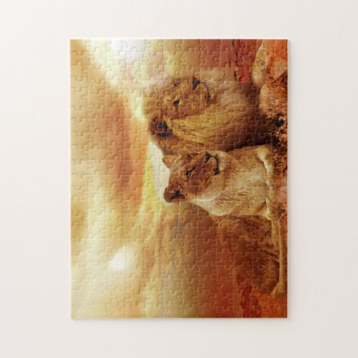 Lions Jigsaw Puzzle | Zazzle