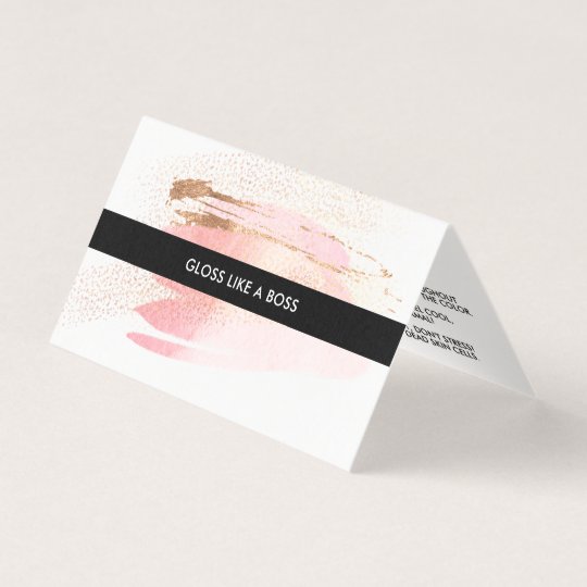 Lip Product Distributor Business Card | Zazzle.com