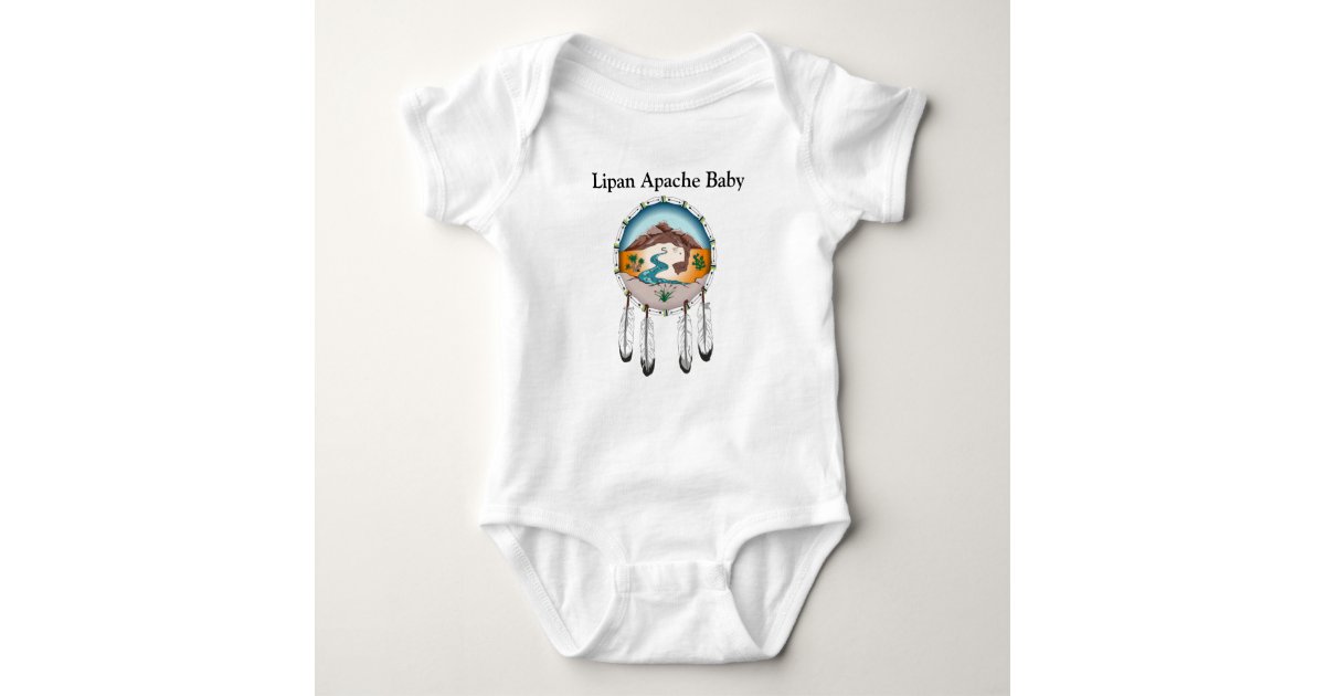 Lipan Apache Baby Jersey Bodysuit | Zazzle