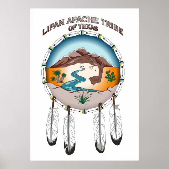 Lipan Apache Tribe of Texas 24"x 33.6" Poster | Zazzle.com