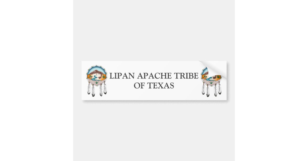 Lipan Apache Tribe of Texas Bumper Sticker | Zazzle