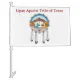 Lipan Apache Tribe of Texas White Car Flag | Zazzle