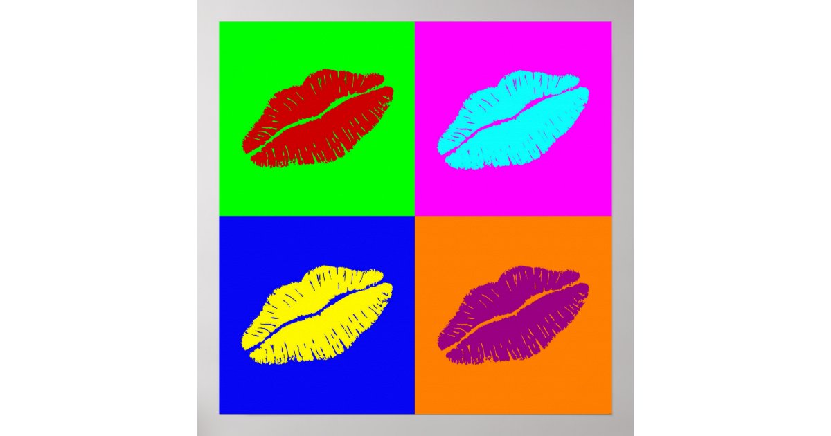 lips' poster | Zazzle