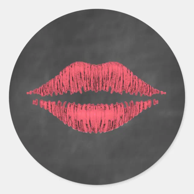 Lips Sticker | Zazzle