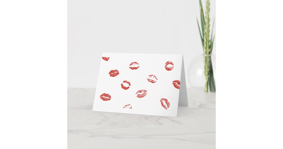 Lipstick Card | Zazzle