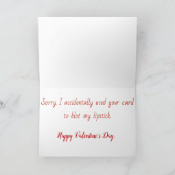 Lipstick Card | Zazzle