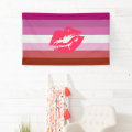 Lipstick Lesbian Pride Flag Banner | Zazzle