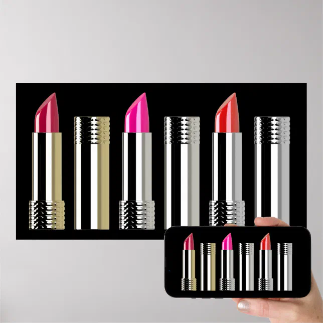 Lipstick Poster | Zazzle
