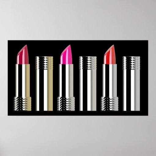 Lipstick Poster | Zazzle