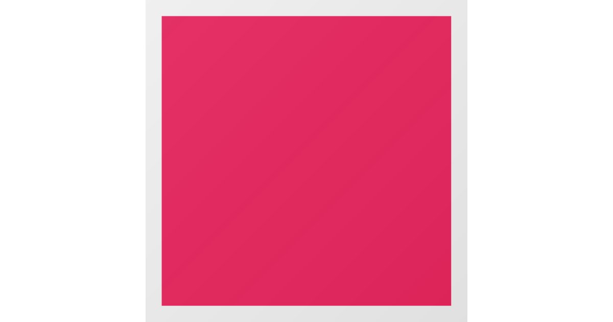 Lipstick (solid color) Crimson Window Cling | Zazzle