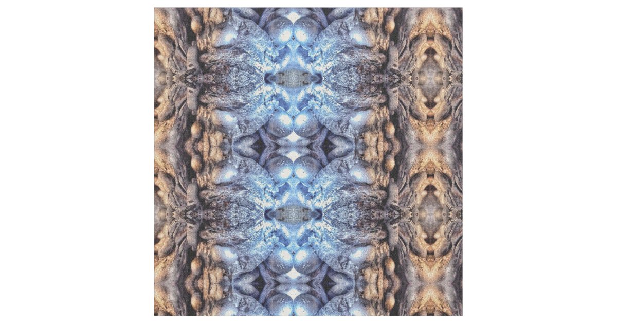 Liquid Metal Fabric | Zazzle