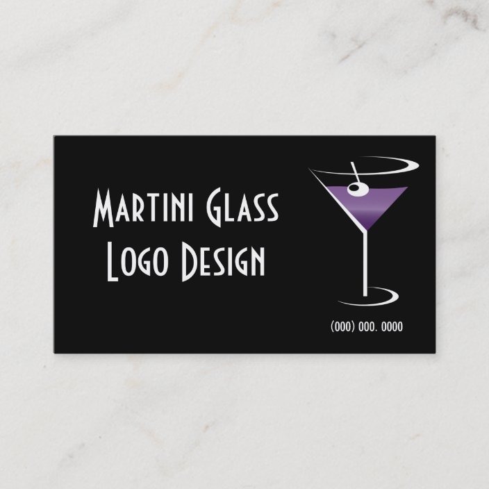 Liquor Logo Business Card | Zazzle.com