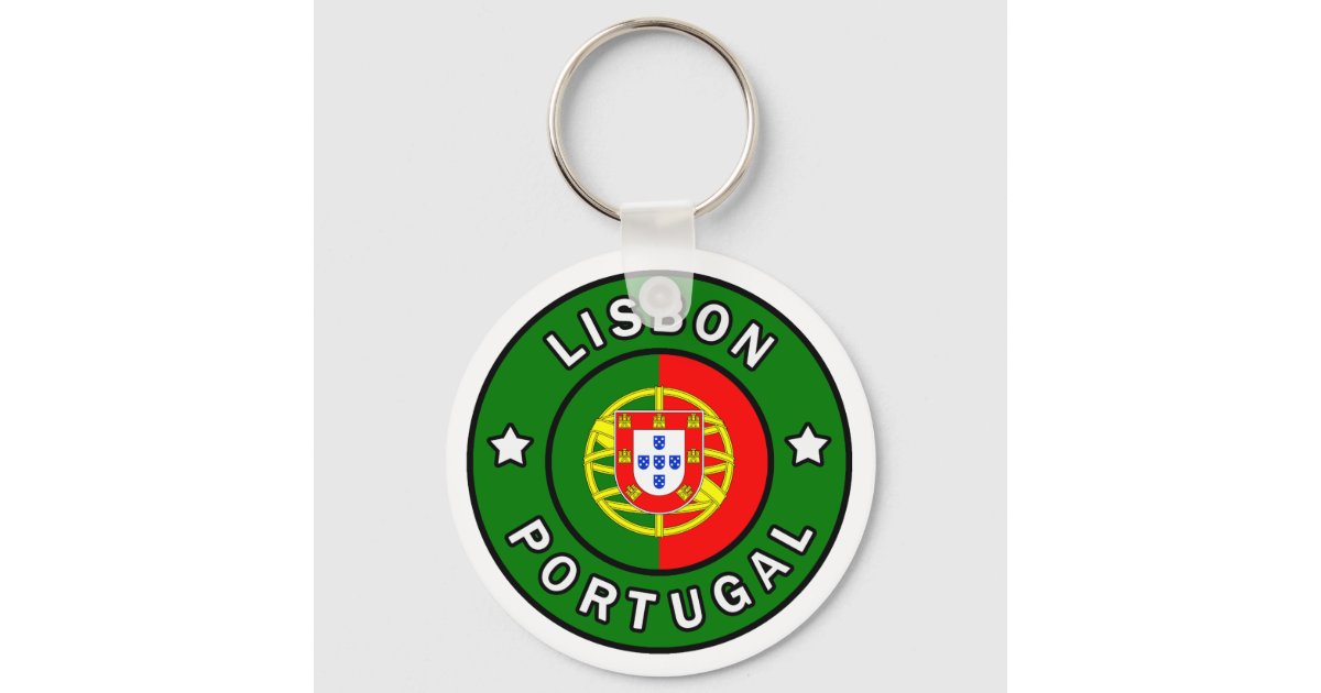 Lisbon Portugal keychain | Zazzle