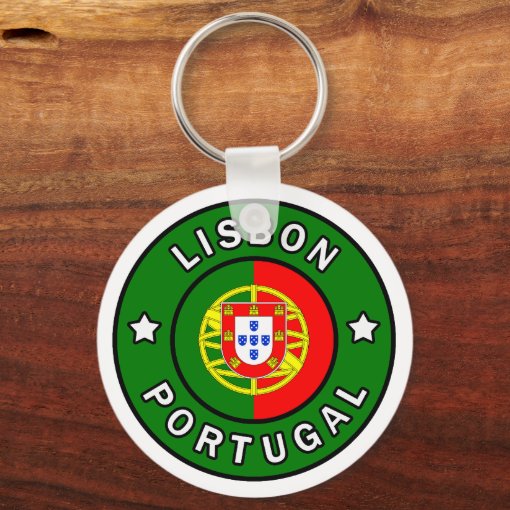 Lisbon Portugal keychain | Zazzle