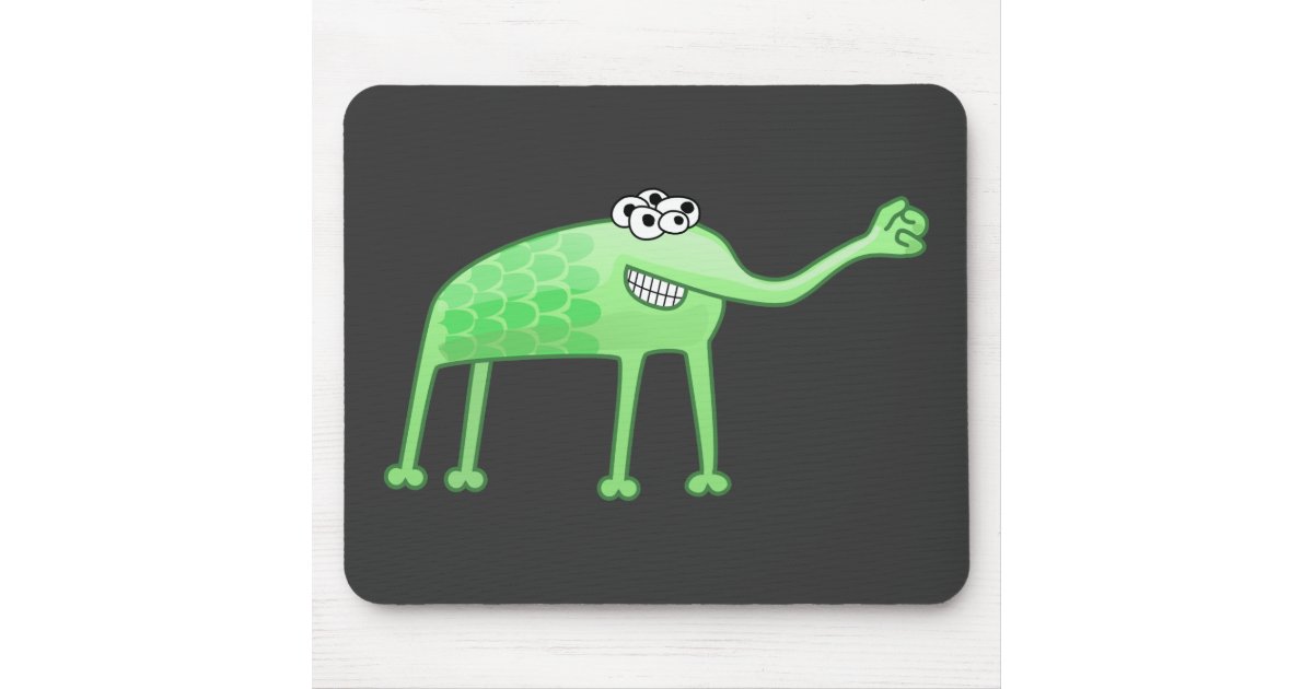 Lisp Alien Mousepad | Zazzle
