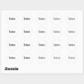 Listen Classic Round Sticker | Zazzle