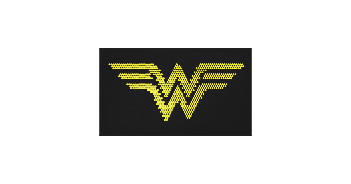Lite-Brite WW Symbol Canvas Print | Zazzle