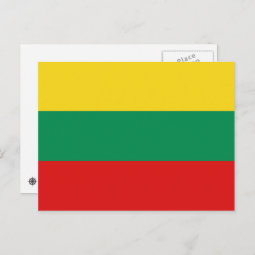 Lithuania Flag Postcard | Zazzle