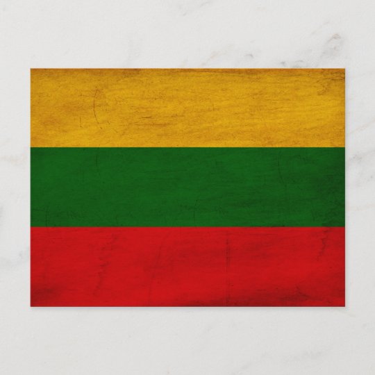 Lithuania Flag Postcard | Zazzle