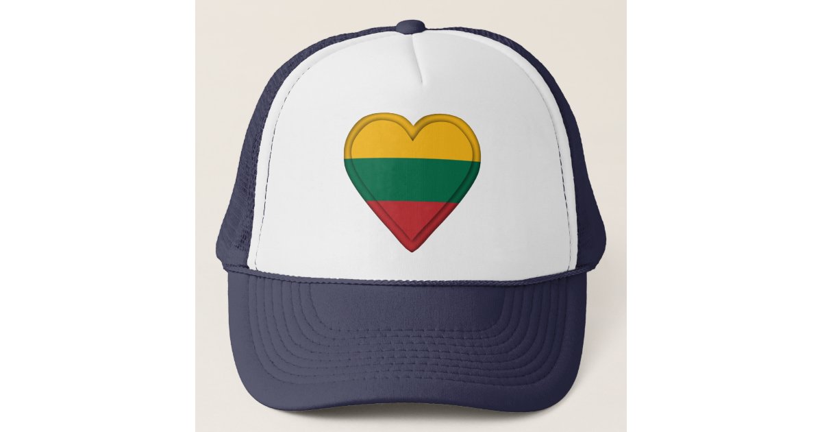 Lithuania Lithuanian flag Trucker Hat | Zazzle