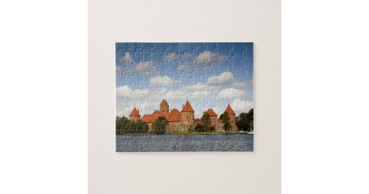 Lithuania, Trakai, Trakai Historical National 2 Jigsaw Puzzle | Zazzle
