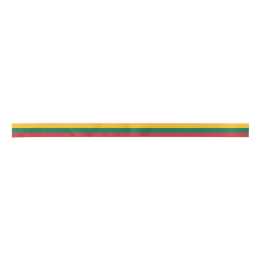 Lithuanian flag ribbon | Zazzle