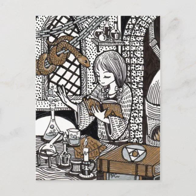 Little Alchemist Postcard | Zazzle