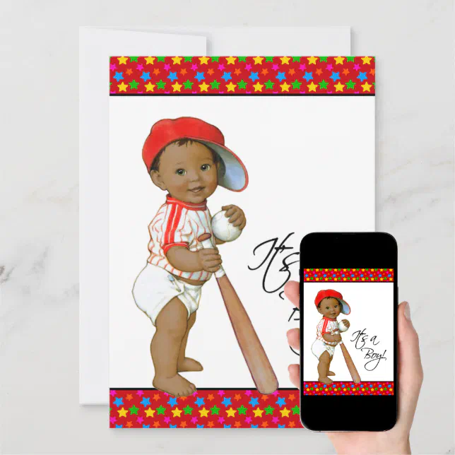 Little All Star Baby Shower Invitation | Zazzle