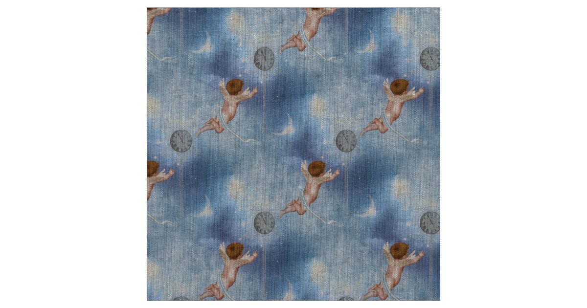Little Angel Fabric | Zazzle