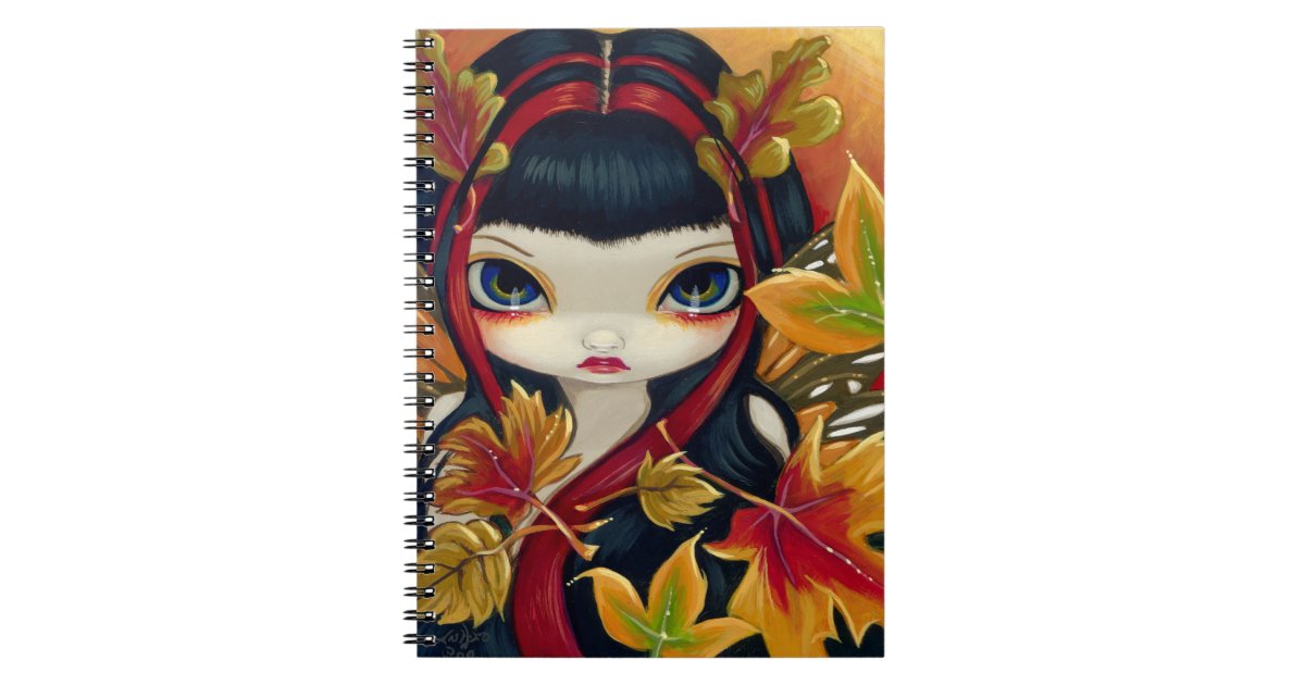 "Little Autumn Leaves" Notebook | Zazzle